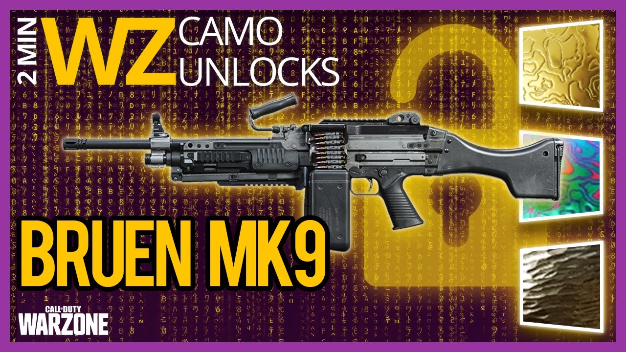 How to get the Bruen MK9: Gold, Platinum, Damascus and Obsidian: 2 Min ...