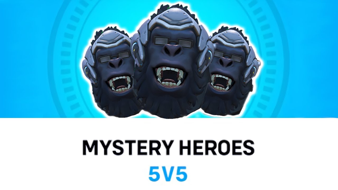 Mystery heroes is being taken over by Winston in Overwatch 2 - YouTube