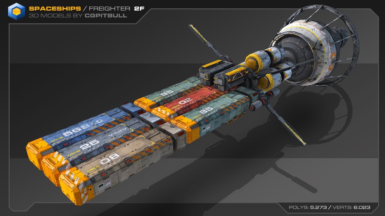 Freighter Spaceship