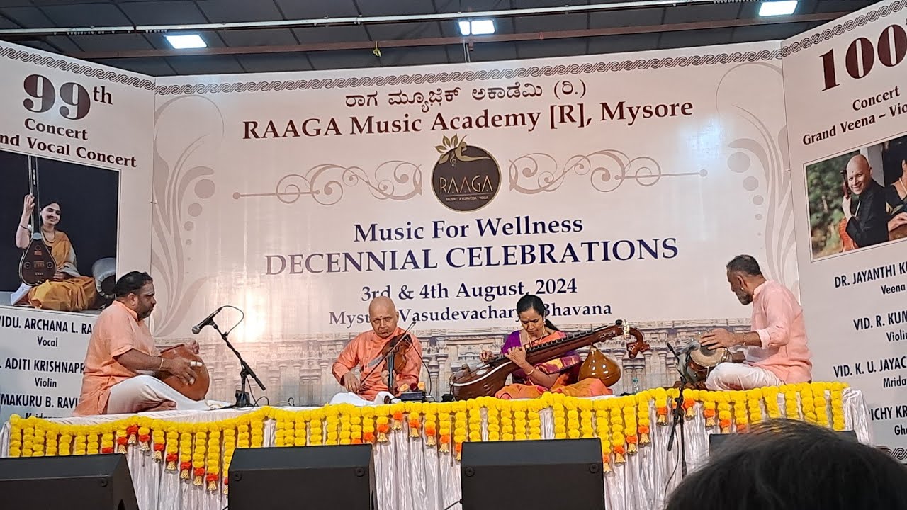 Ragam Kalyani - Vidwan. R. Kumaresh (Violin) & Dr. Jayanthi Kumaresh ...