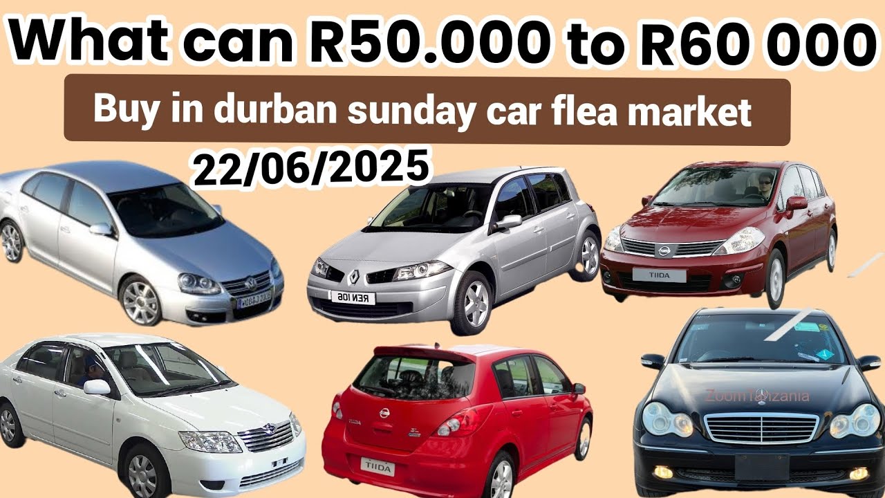 What cars can R50.000 to 60.000 buy in durban sunday car flea market 22 ...
