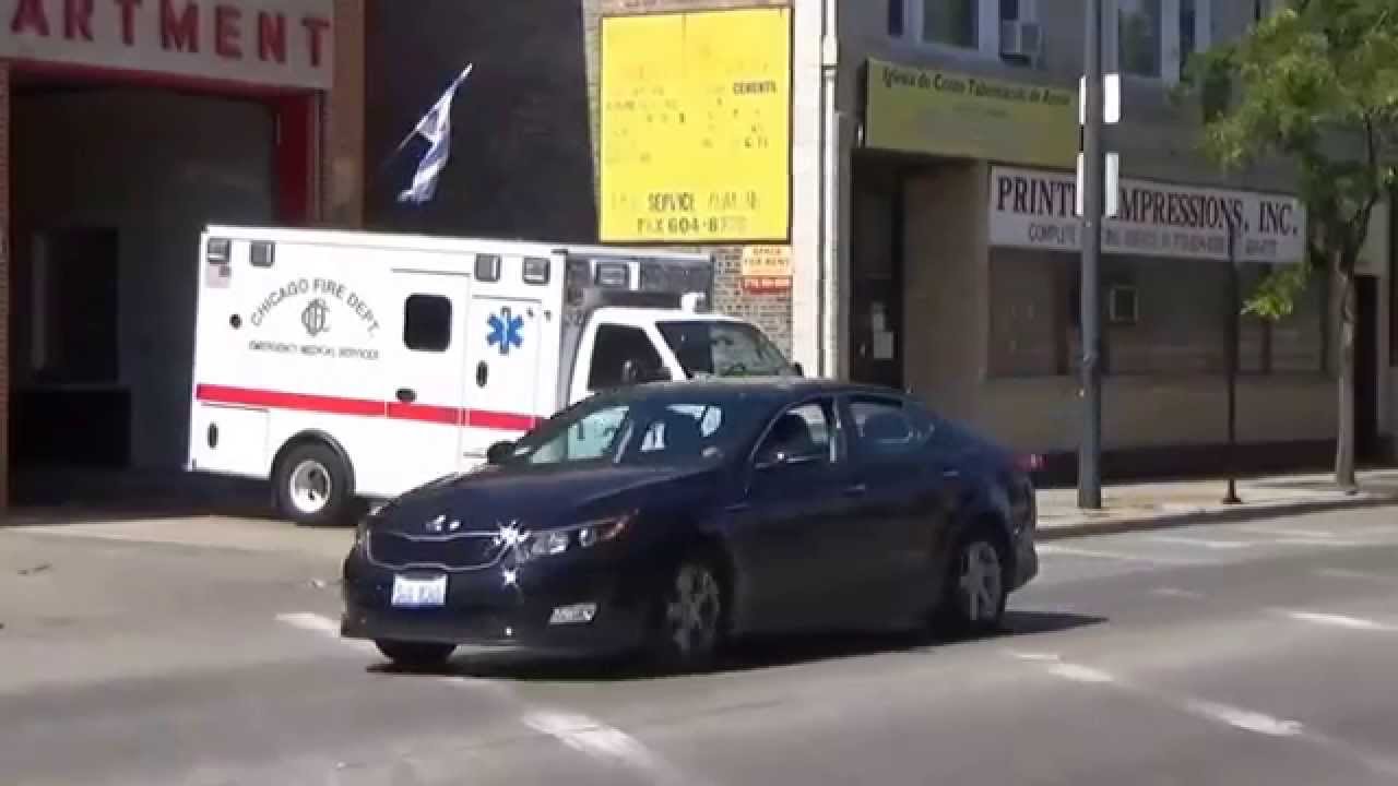 Fire units Responding CFD Ambulance 32 - YouTube