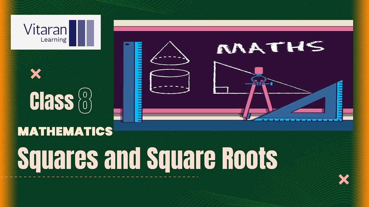 Class 8. Mathematics 5. Squares and Square Roots - YouTube