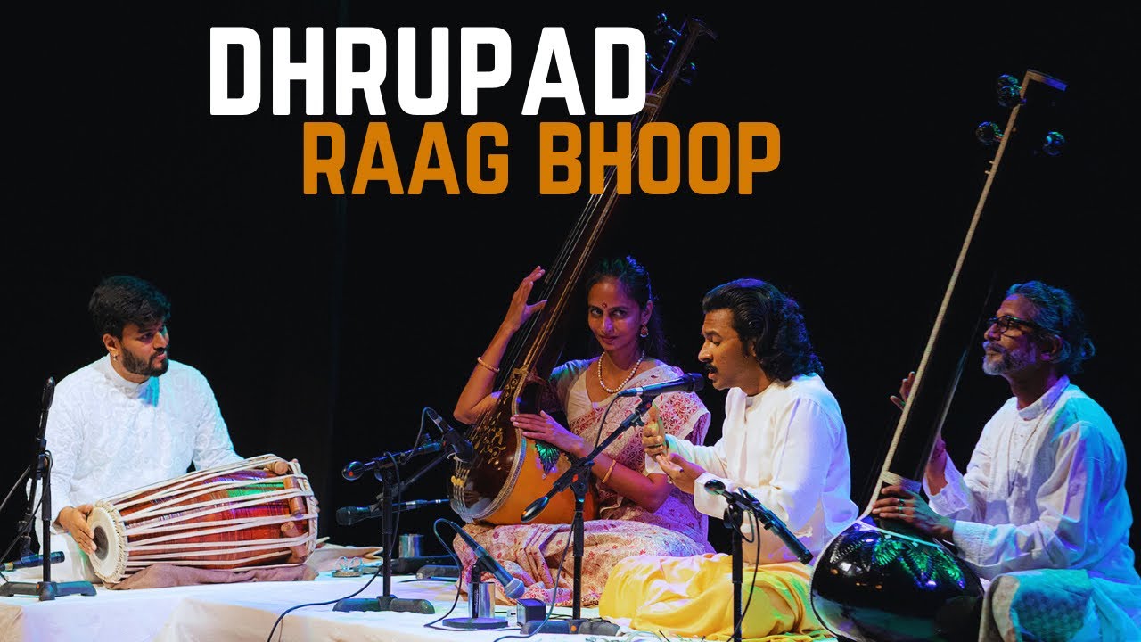 Dhrupad I Raag Bhoop in Auroville I Niloy Ahsan I Roman Das - YouTube