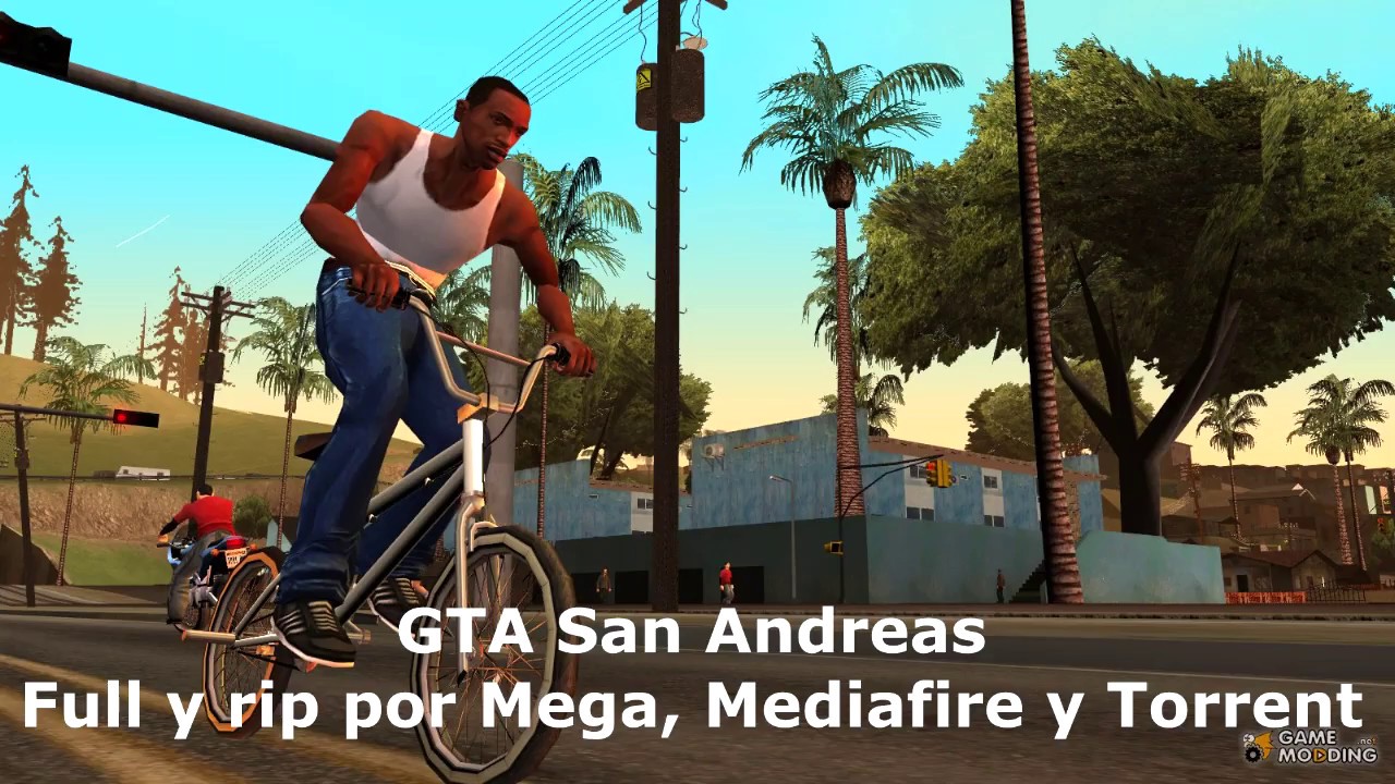 GTA San Andreas ESPAÑOL FULL/RIP 1 LINK(MEGA)+TORRENT - YouTube