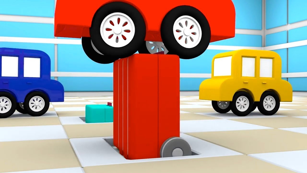 Car Tower - HOW HIGH? - Cartoon Cars - Cartoons for Kids! - YouTube