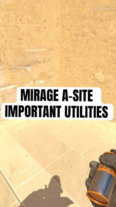 Cs2 Mirage - A-Site Important Utilities - #cs2 #counterstrike #csgo - YouTube