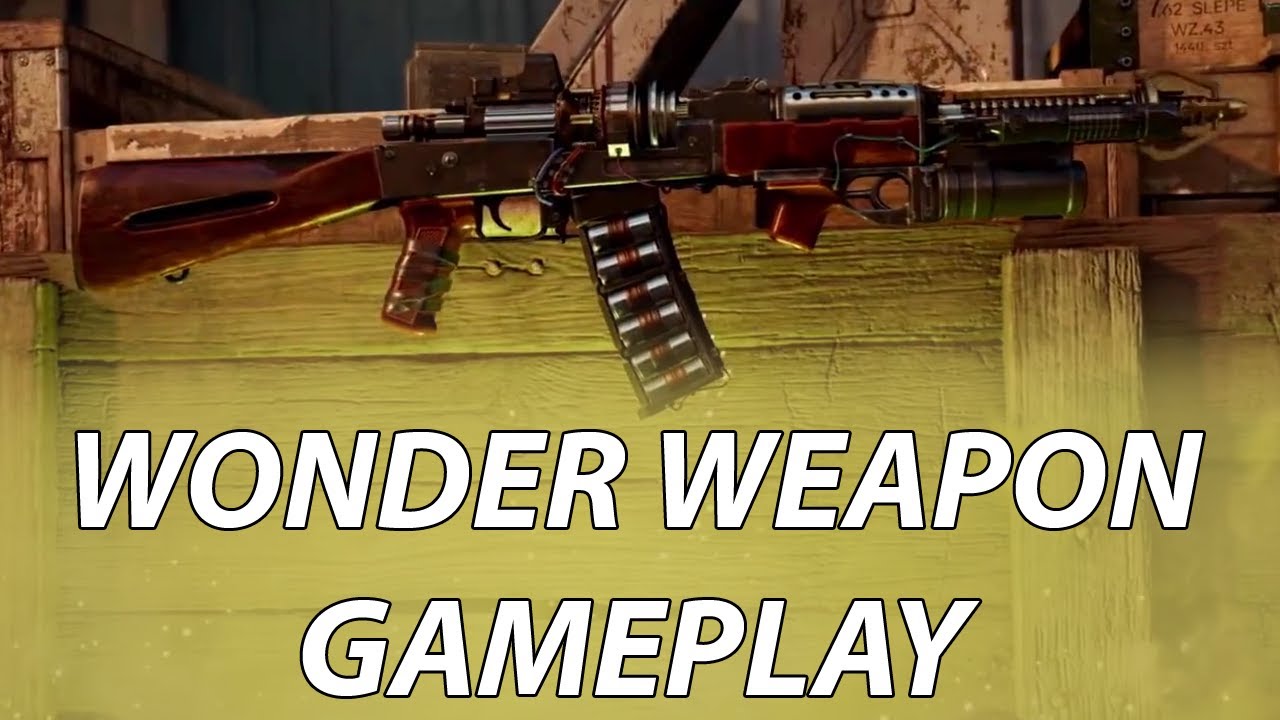 COD Cold War Firebase Z - WONDER WEAPON GAMEPLAY! - RAI K-84 GAMEPLAY ...