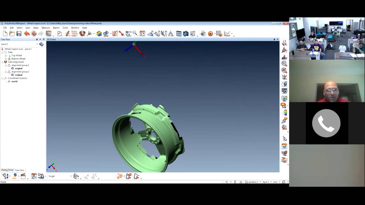PolyWorks Series - Webinar #1 - Best Fit to CAD and Apply Color Map ...