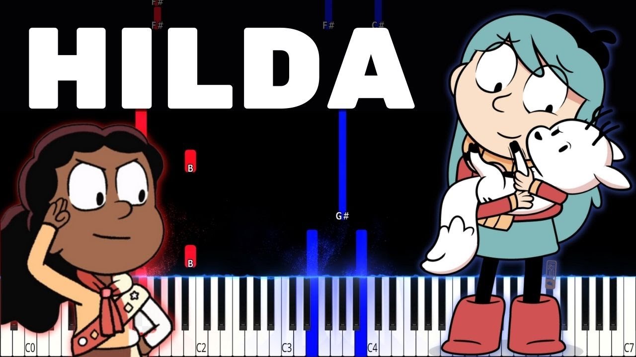 Hilda - Netflix Credit Song - Piano Solo - YouTube
