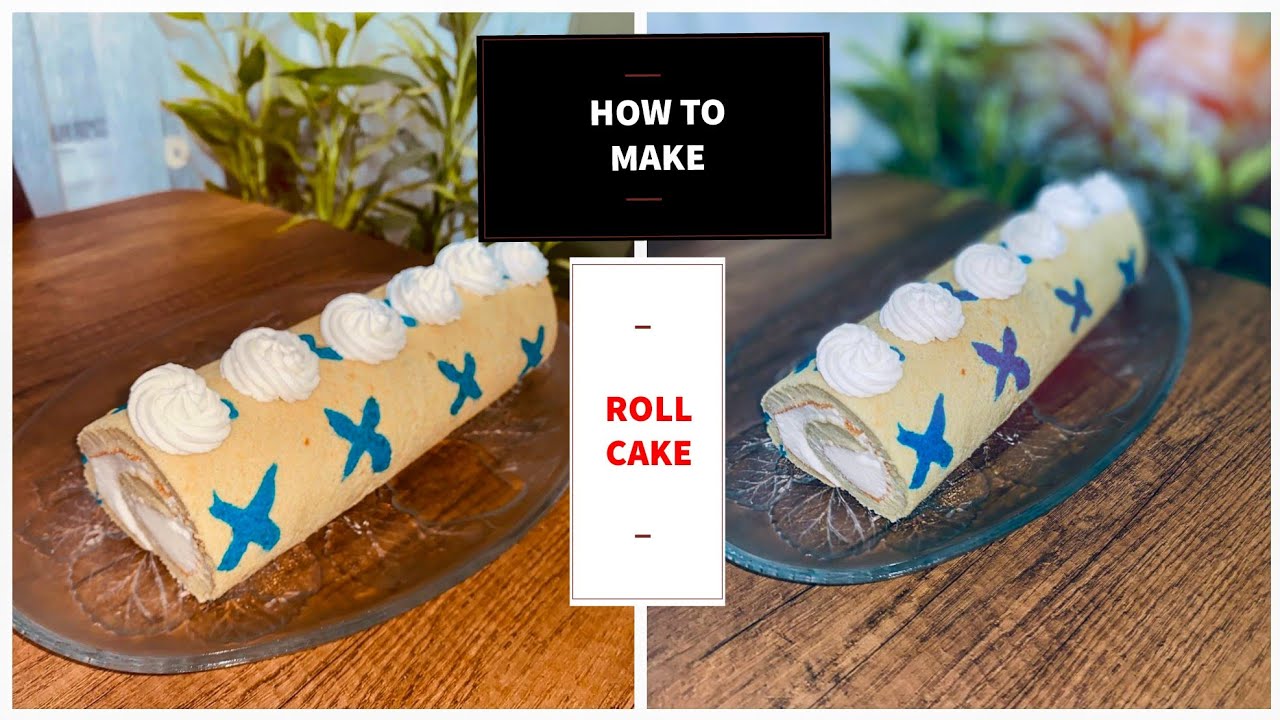Roll Cake I Swiss Roll Cake Recipe I İsviçre Rulo Kek Tarifi - YouTube