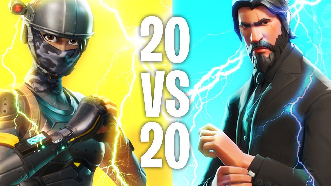 Fortnite 20v20 "New Fortnite Game Mode 20v20" Fortnite Teams Of 20 ...