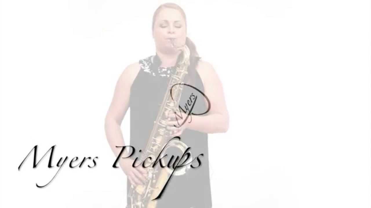 Saxophone Pickup, Saxophone Microphone, Demo Recorded with Myers Pickup ...