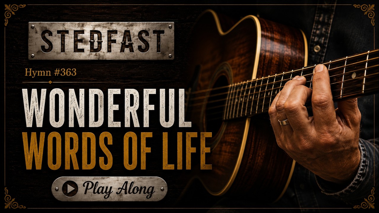 Wonderful Words of Life | Guitar Chords | Play Along | Hymn - YouTube
