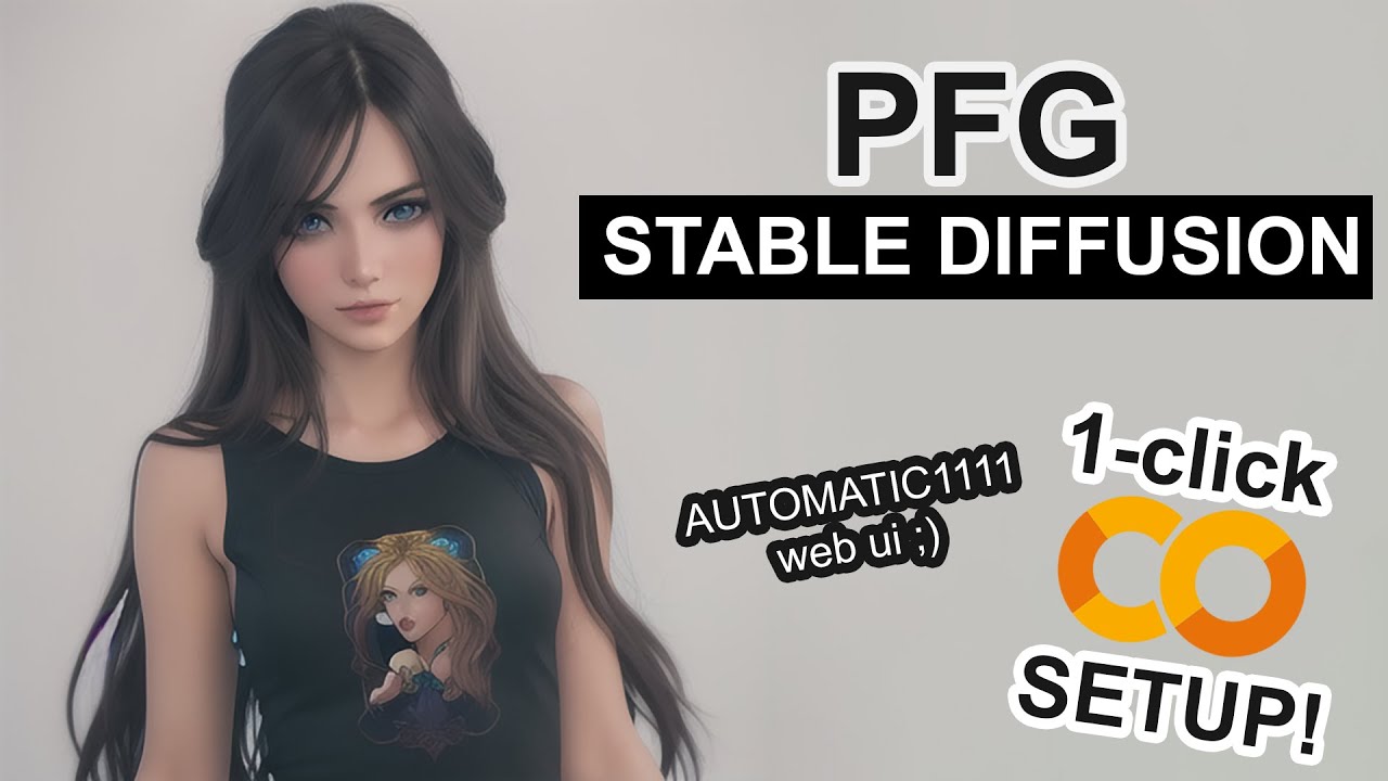 PFG - Stable Diffusion 1-CLICK Google Colab Setup - YouTube