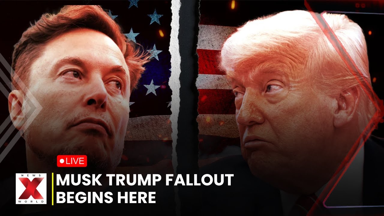 Trump VS Musk LIVE: The Moment Musk and Trump’s Relationship Changed ...