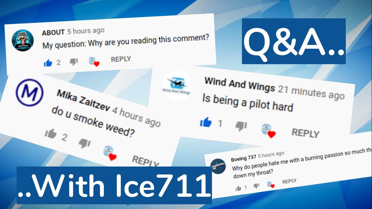 Q&A With Ice711 - 500 Subscribers - YouTube