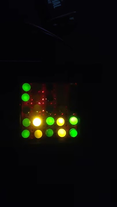 Arduinio driven homemade 5x5 LED matrix in 3d printed box. (Says HELLO ...