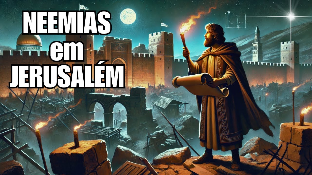Neemias em Jerusalém | Neemias 2,11-20 | Histórias Bíblicas com Oração ...