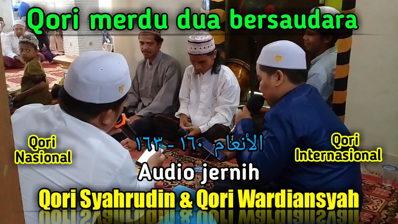 qori acara maulid nabi || suara merdu qori kakak beradik || Masjid Jami ...
