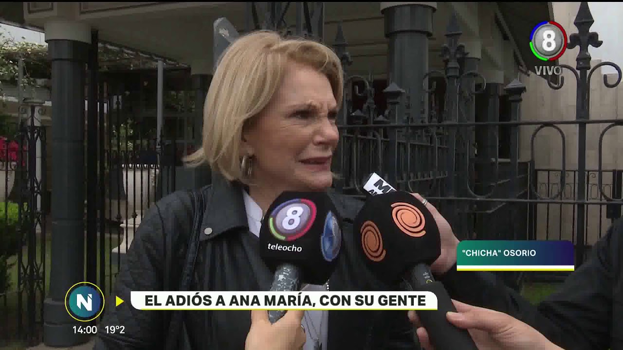 ÚLTIMO ADIÓS A ANA MARÍA ALFARO - YouTube