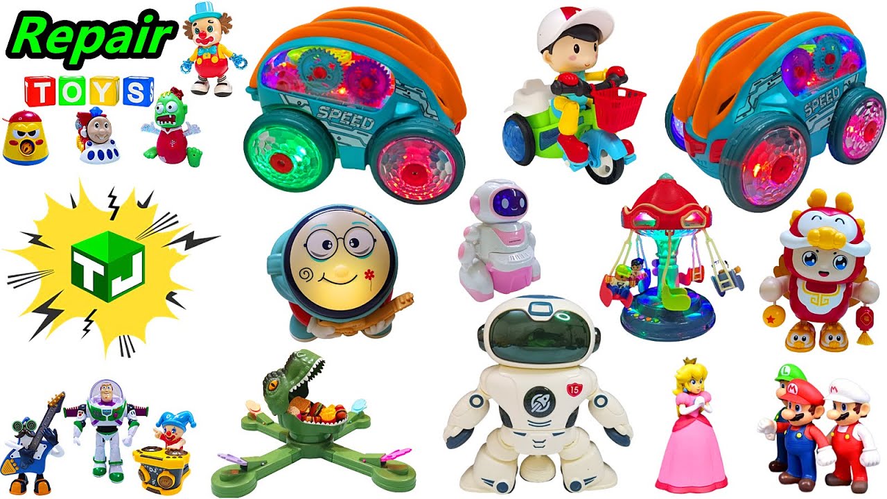 14 minutes of satisfying Toys Repair and satisfying unboxing Playing ...