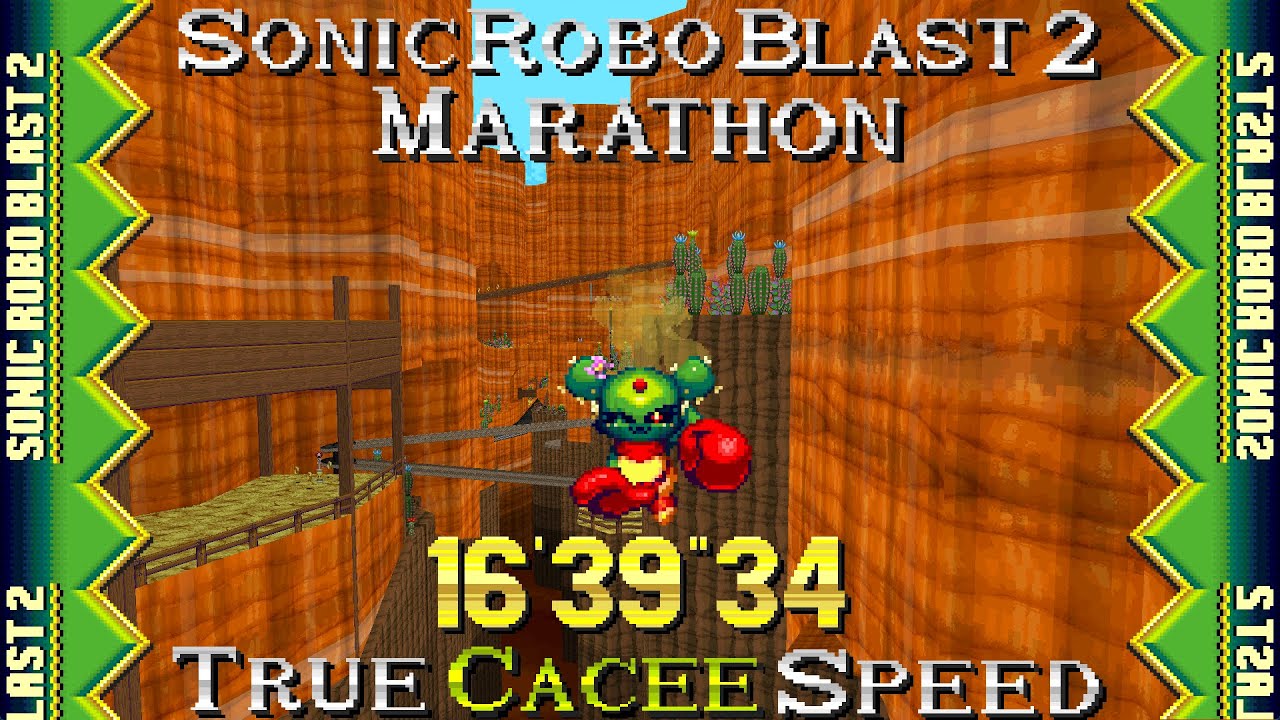 Sonic Robo Blast 2 Marathon: Cacee World Record! (Any% - 16:39.34 IGT ...