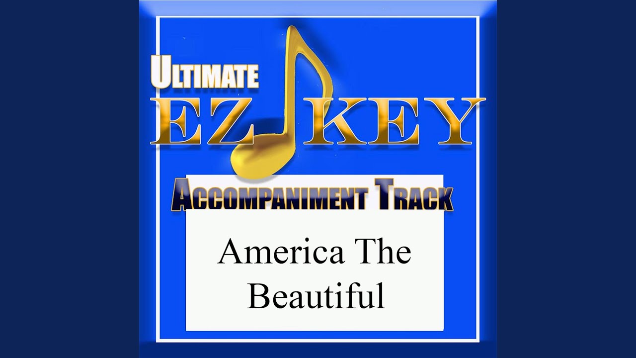 America The Beautiful (Accompaniment Track) - YouTube