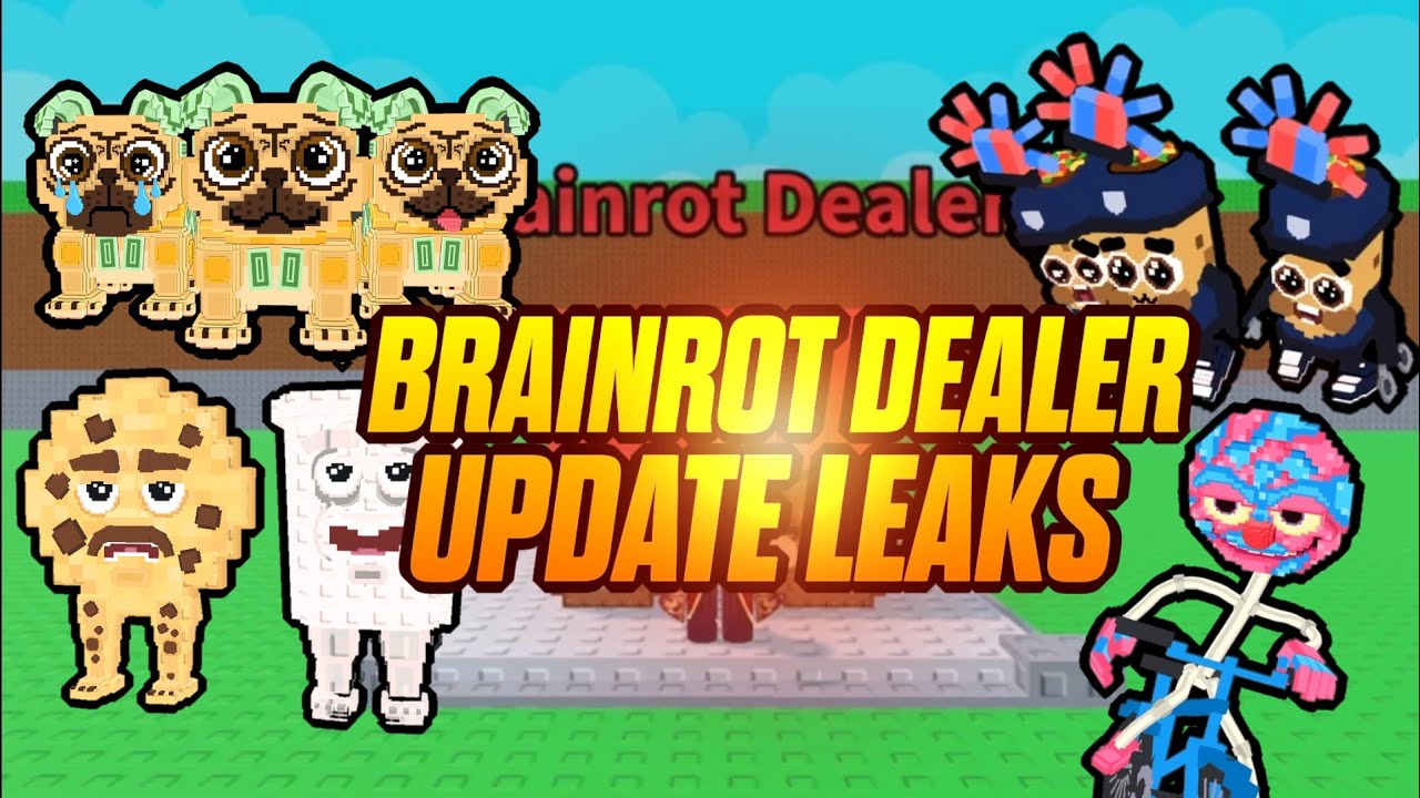 Brainrot Dealer Update Leaks 10 New Brainrots Pirulitoita Bicicleteira ...
