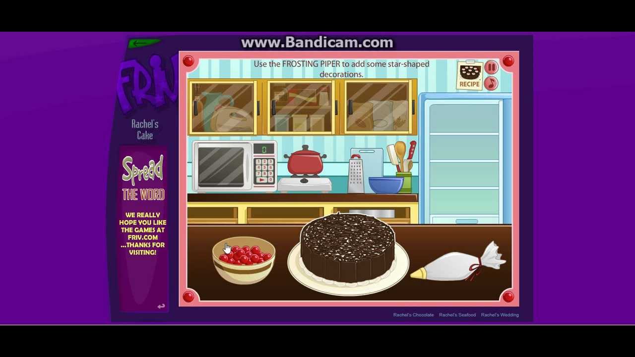 Random Gaming Friday: Rachel's Cake Part 2 - YouTube