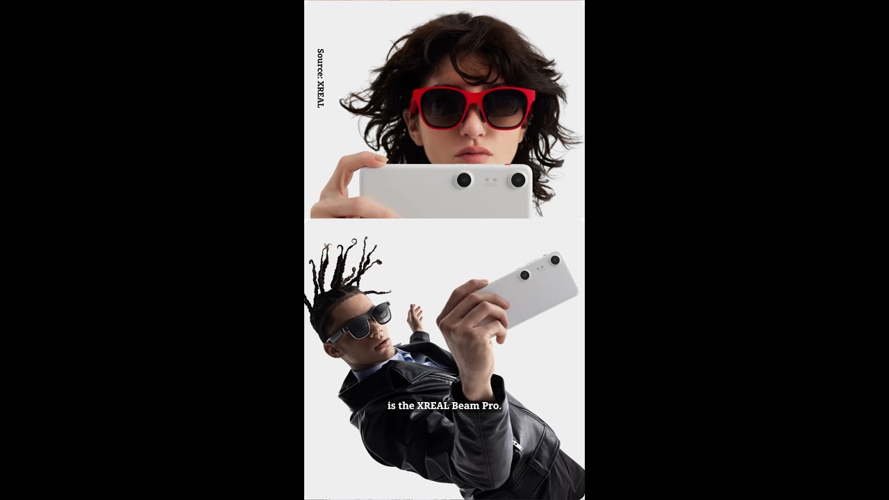 XReal Beam Pro Phone Introduced at the 15th annual Augmented World Expo ...