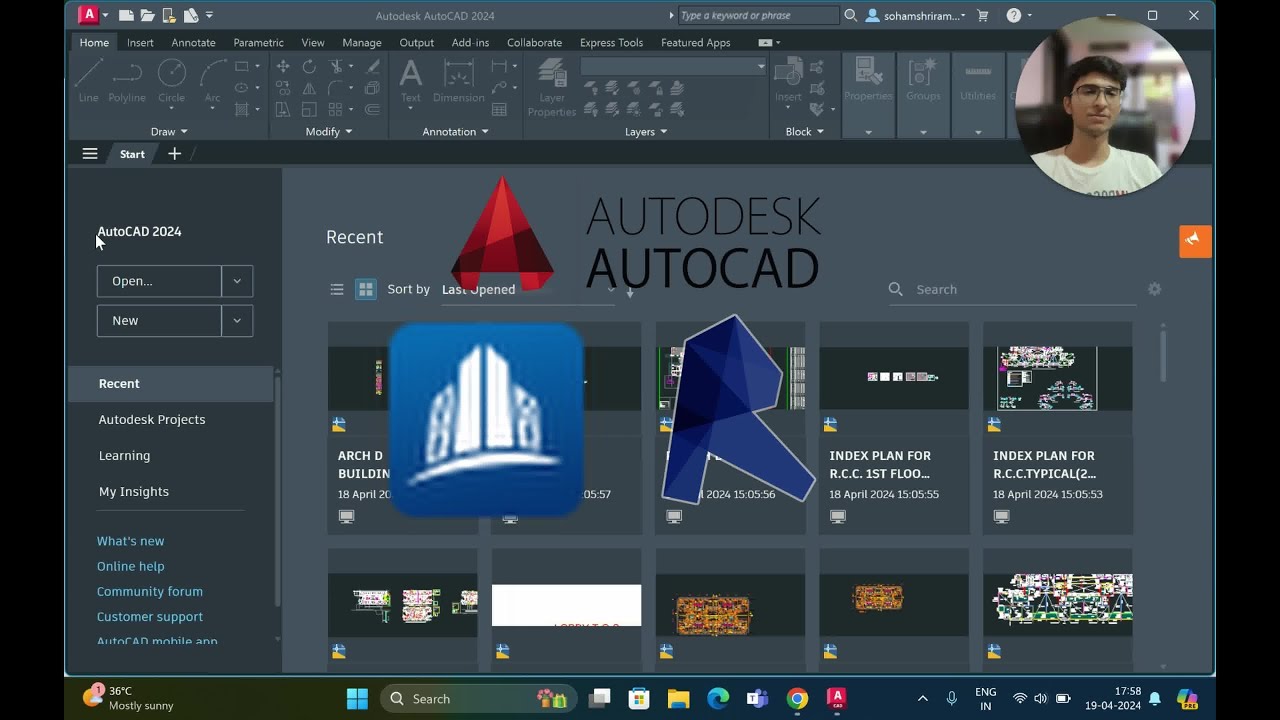 AutoCAD Masterclass: Complete Guide and Tutorial in HINDI || PART (I) - YouTube