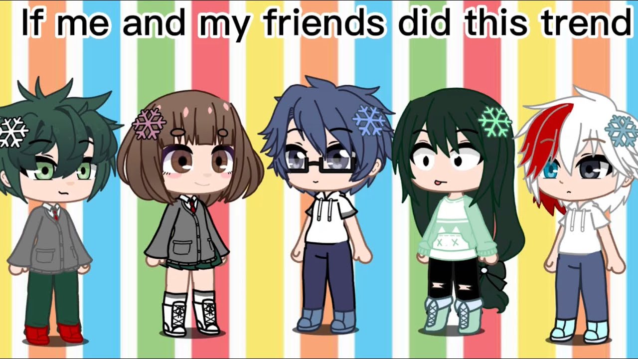 If the dekusquad did this trend//mha// - YouTube