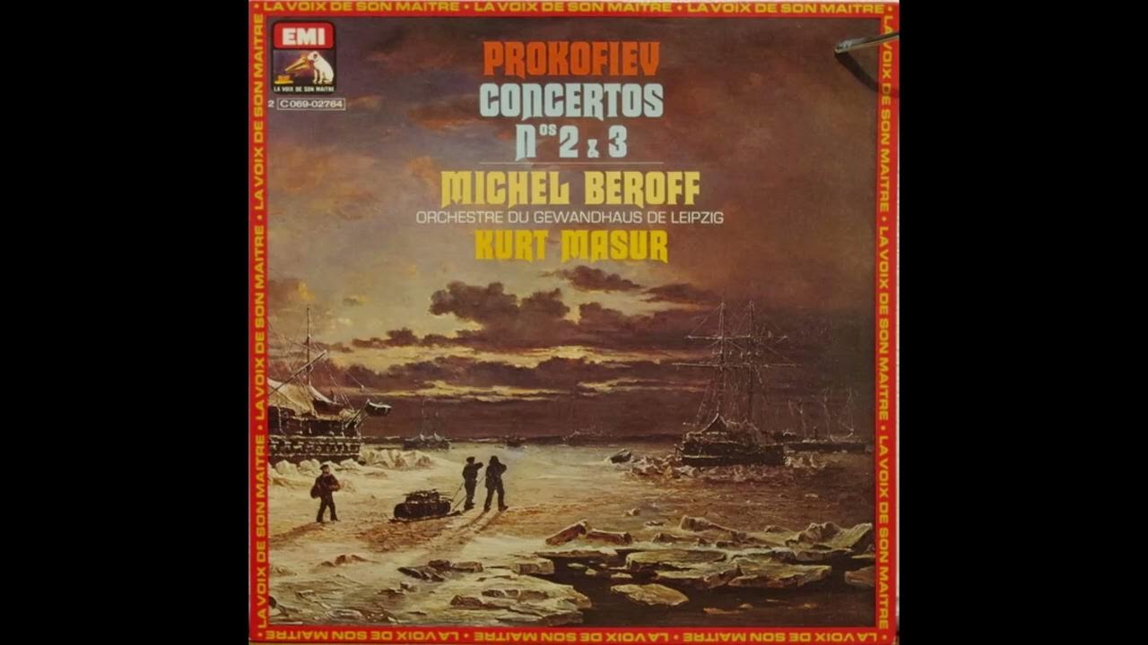 Prokofiev Piano Concerto No. 3 in C Major Op. 26 (Michel Béroff/Masur/Leipzig Gewandhaus ...
