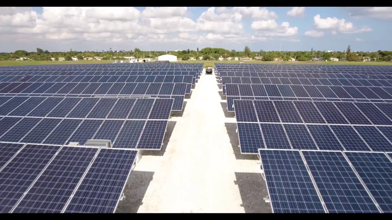 Lake Worth Solar Field - YouTube