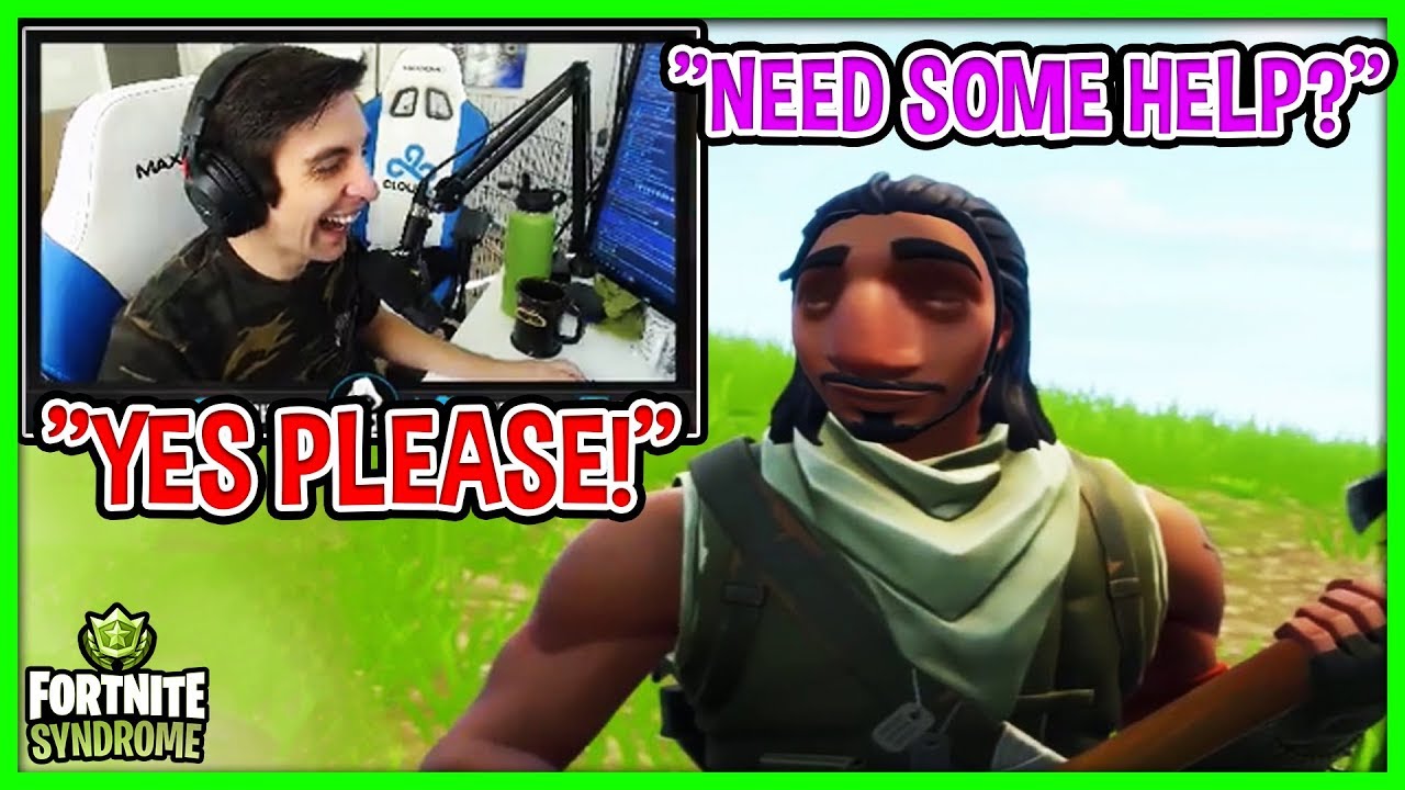 STREAM SNIPER HELPS SHROUD WIN GAME - YouTube