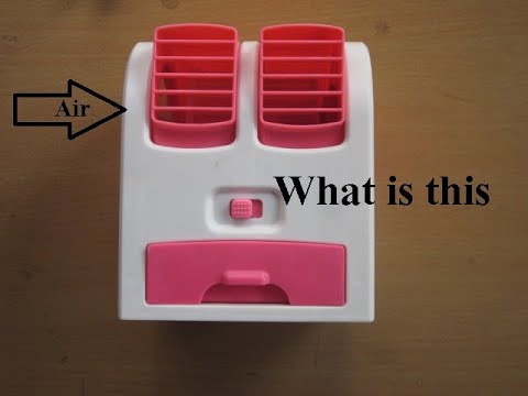 mini air fan using (Fan for MANDIR) - YouTube