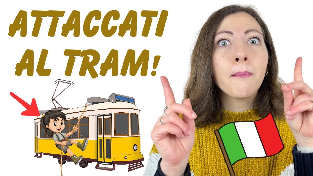 10 Espressioni con MEZZI di TRASPORTO che NON Hanno Senso: Lezione ...