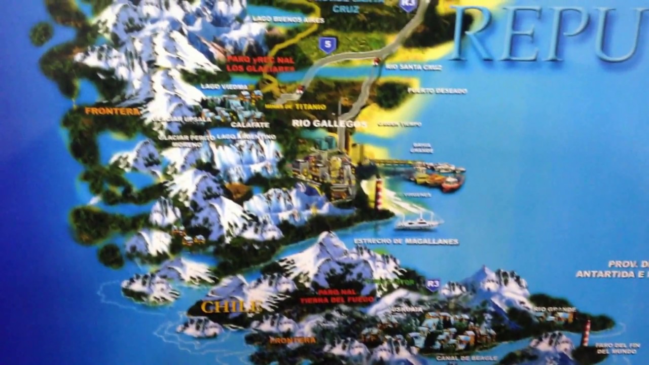 Mapa Pictórico Cone Sul - YouTube