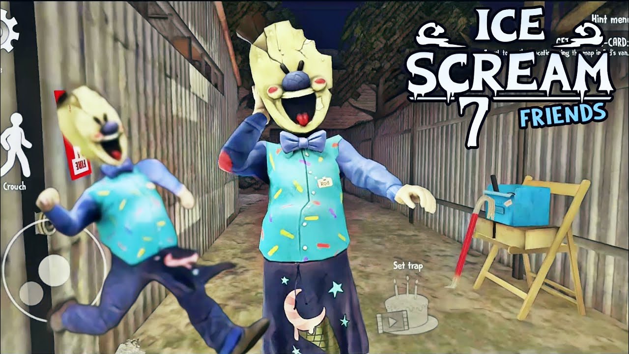 Ice Scream 7 In Ice Scream 8 Atmosphere Gameplay ( not win ) - YouTube
