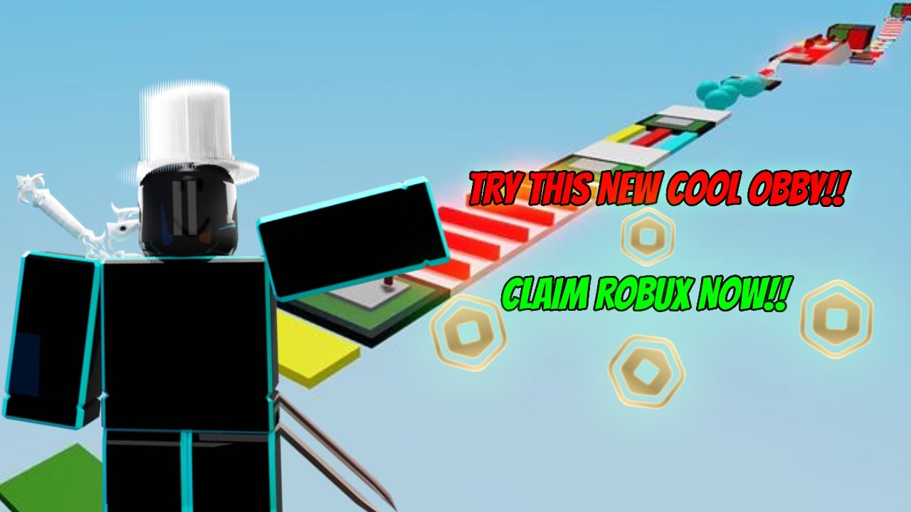 FREE ROBUX OBBY! (ROBLOX NEW OBBY GAME THAT GIVES U FREE ROBUX ...