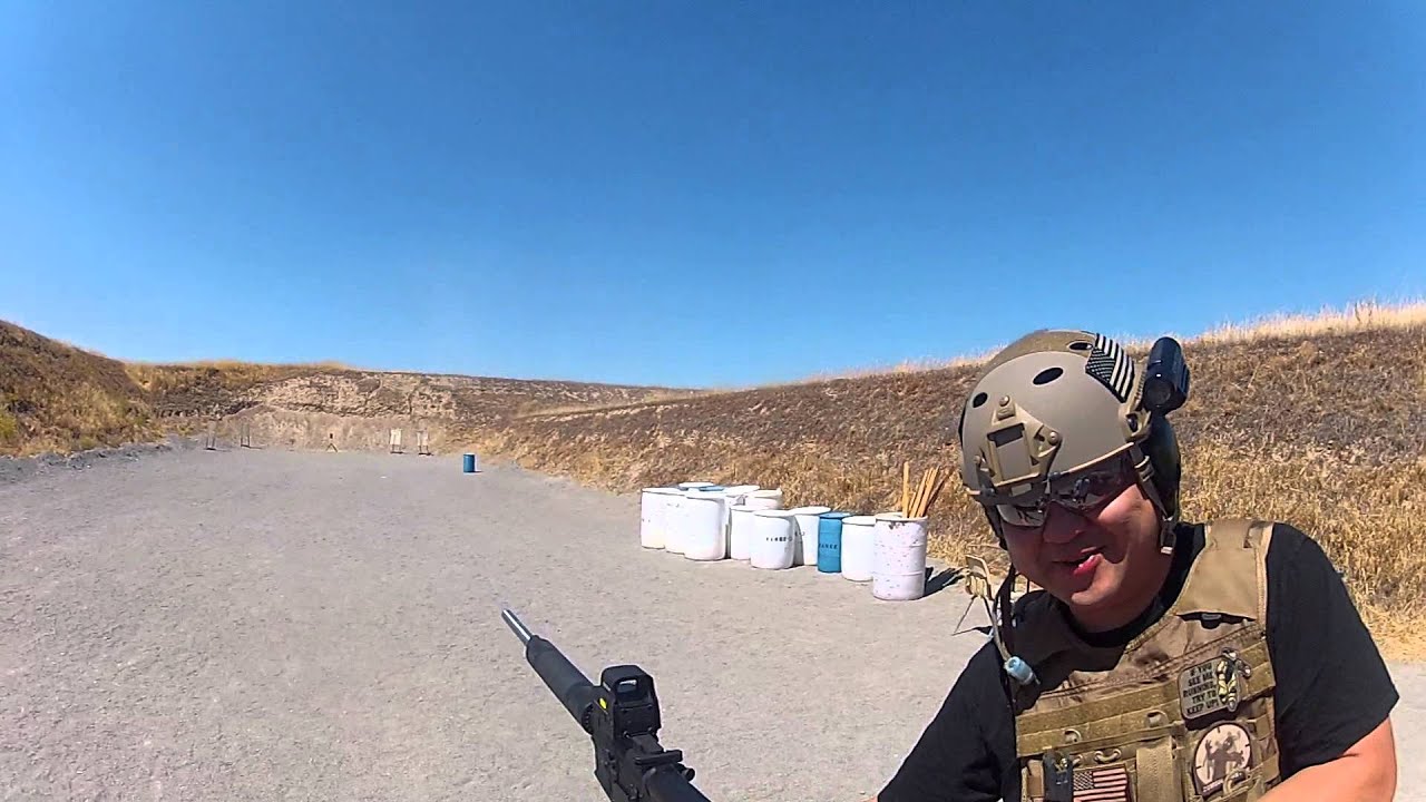 First Person View: Shooting the Franklin Armory CSW V1 - YouTube