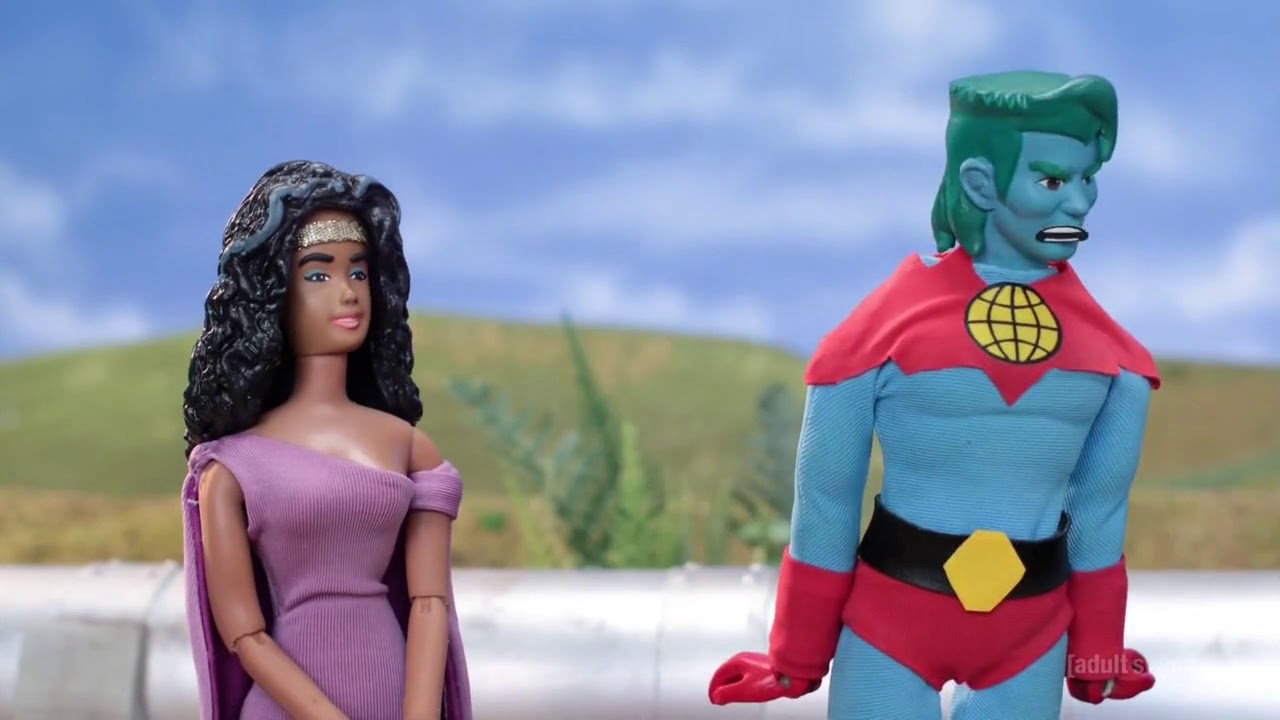 Robot Chicken - Captain Planet experiences the straw that breaks his ...
