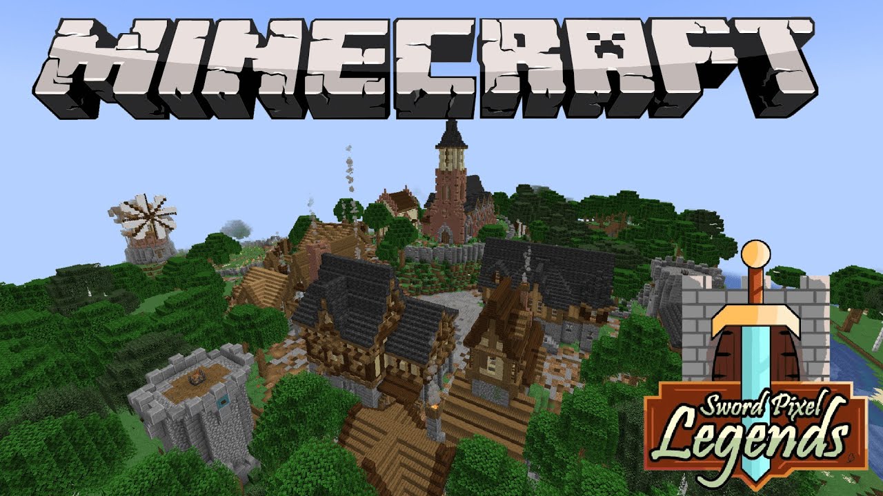 SWORDPIXEL Legends - Minecraft #005 Boubou baut sich ein STARTERHAUS # ...