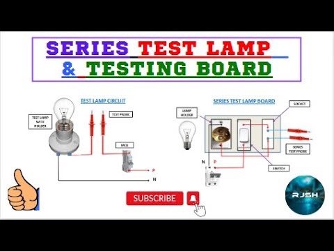 SERIES TEST LAMP & TESTING BOARD CONNECTION @RJSH001 - YouTube