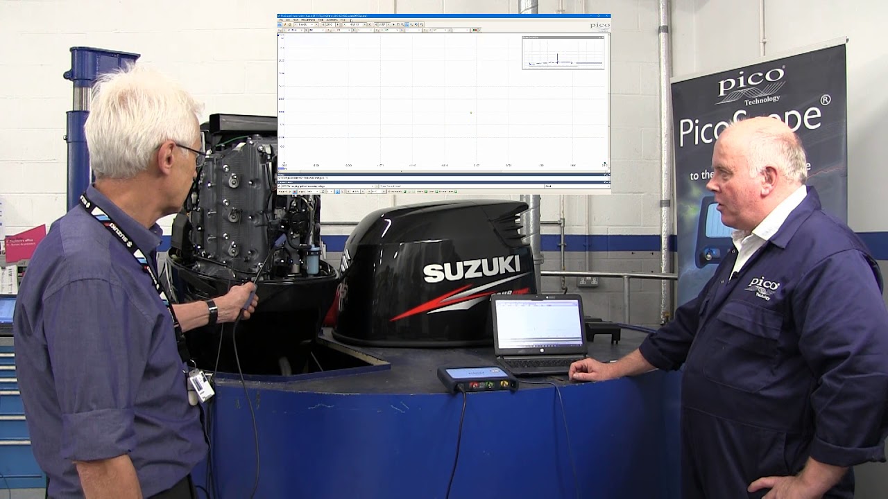 Using the COP Probe on a Suzuki outboard engine - YouTube