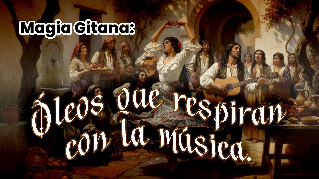 Mágia Gitana, pinturas animadas al son de la música. - YouTube