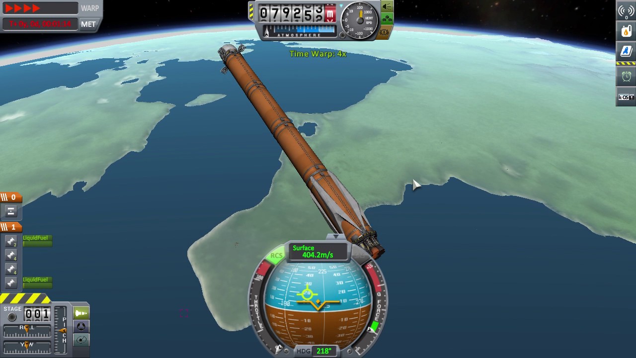 KSP/KOS - Falcon 9 Boostback & Landing - YouTube
