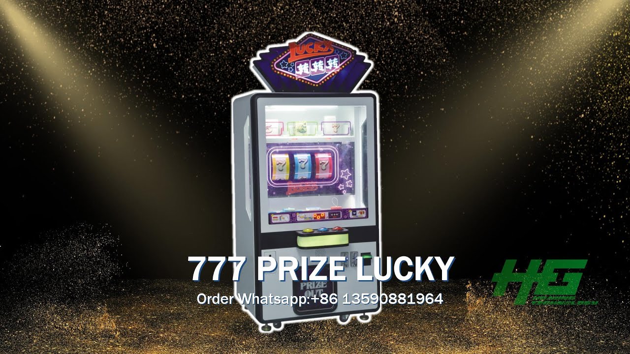Newest Prize Arcade Game,777 Lucky Prize Rolling Prize Vending Arcade ...