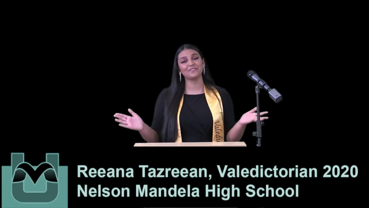 Valedictorian 2020 Reeana Tazreean - YouTube